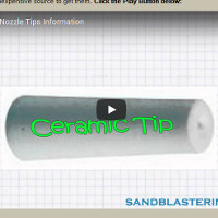 Sandblasting Tips | Information Video on Different Nozzle Tips